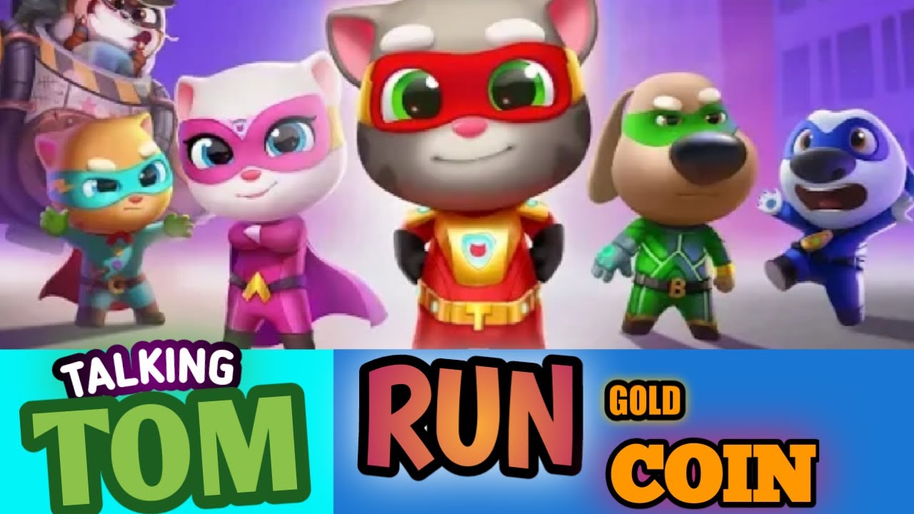 Talking Tom | Run | Android Play Game | Make For Kids - YouTube