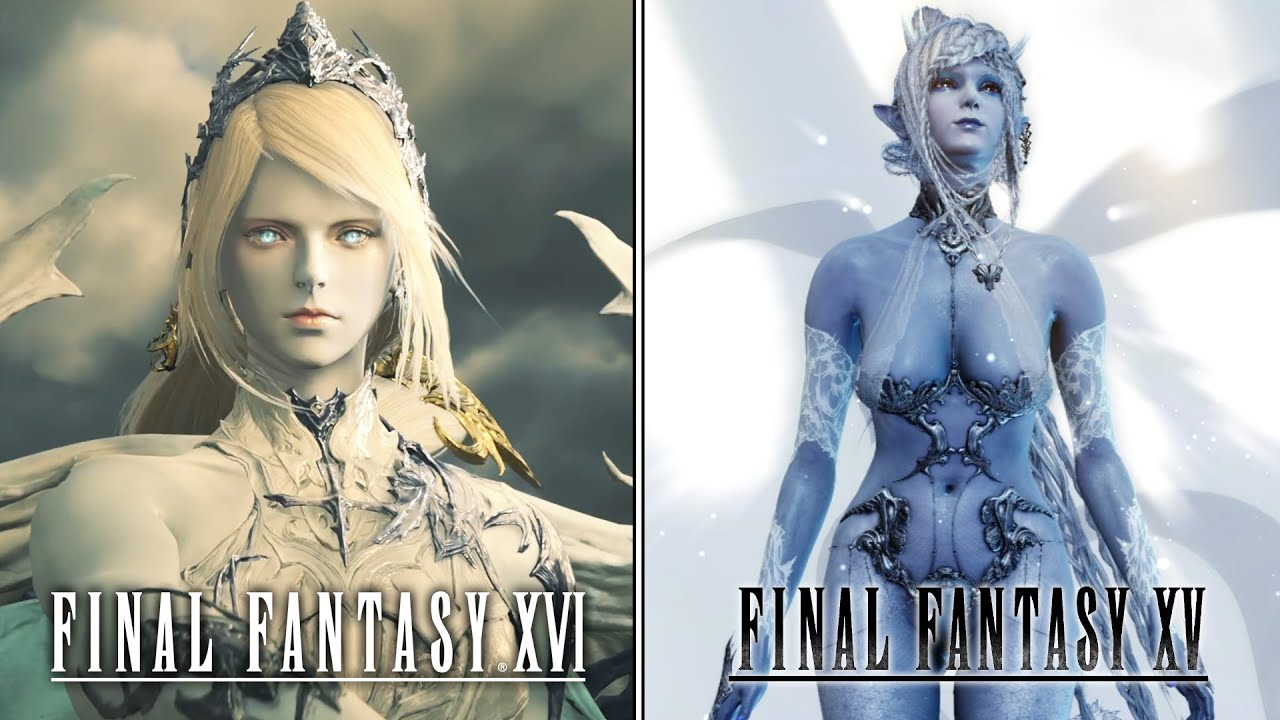 Final Fantasy 16 VS. Final Fantasy 15 - Summons Comparison - YouTube
