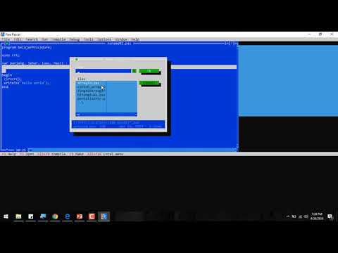 Procedure Pascal - YouTube