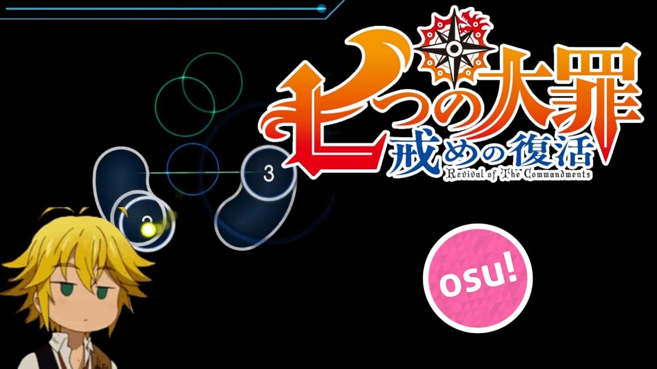 Seven Deadly Sins Op 1 Netsujou No Spectrum OSU YouTube seven-deadly-sins-op-1-netsujou-no-spectrum-osu-youtube