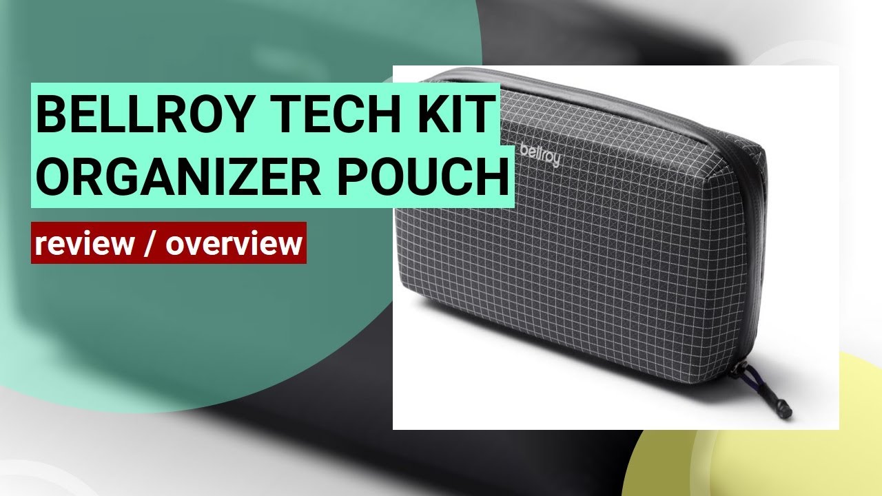 Bellroy Tech Kit Review: The Ultimate Organizer for Your Gadgets! - YouTube