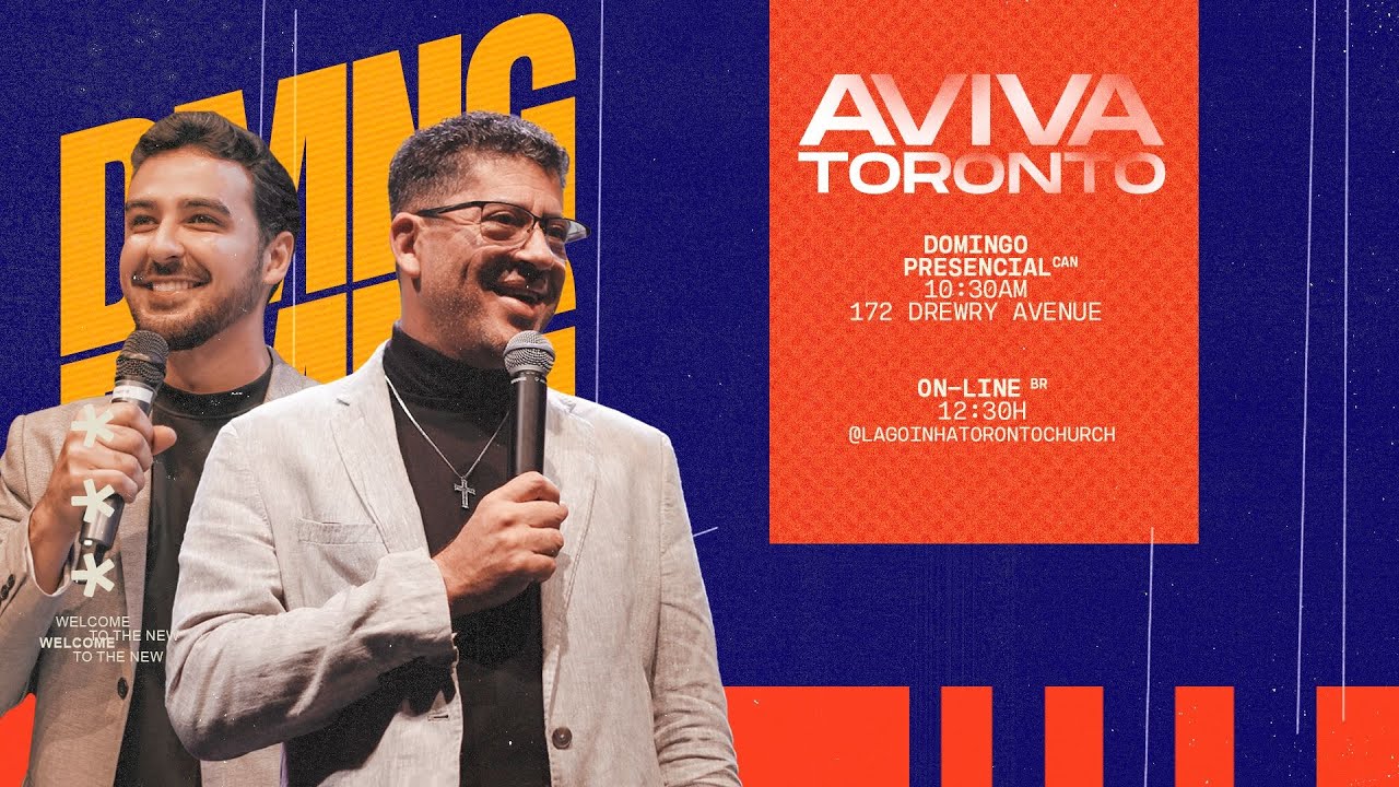 🔴 LIVE | AVIVA TORONTO - PR. ROGERIO SANTOS | LAGOINHA TORONTO CHURCH ...