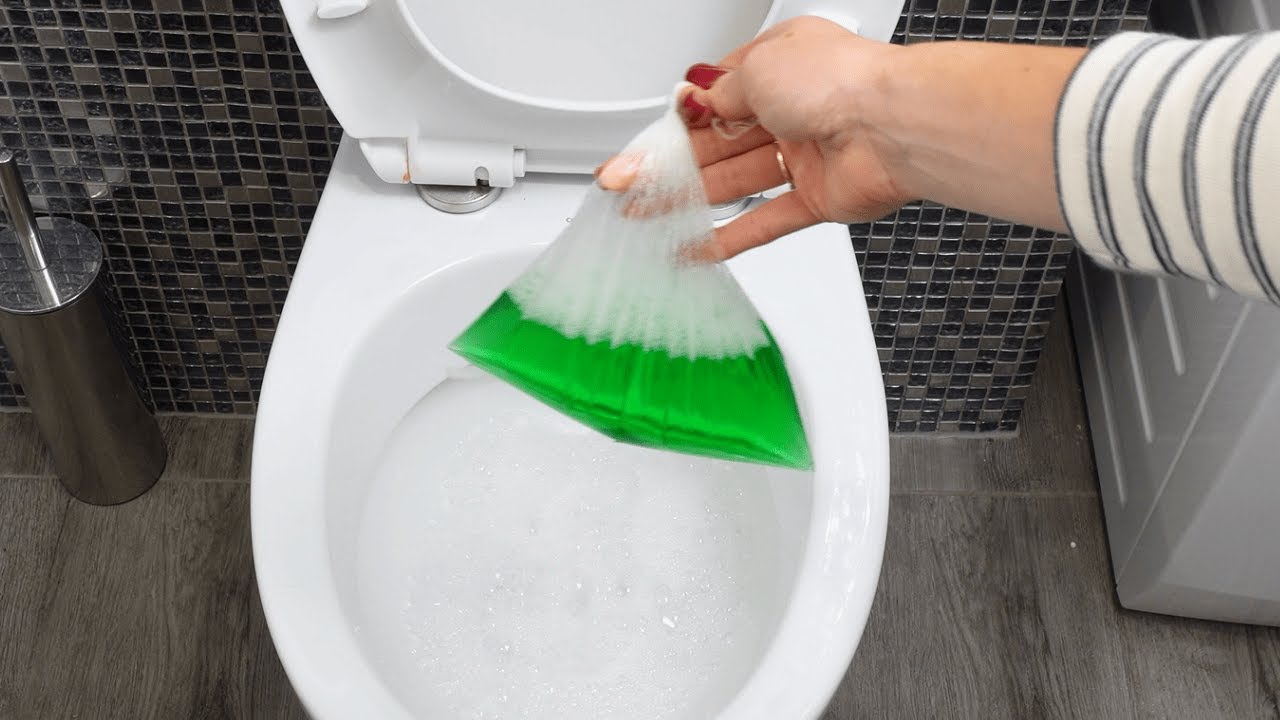 Drop This in Your Toilet. Shiny and Fresh for Months Without Scrubbing ...
