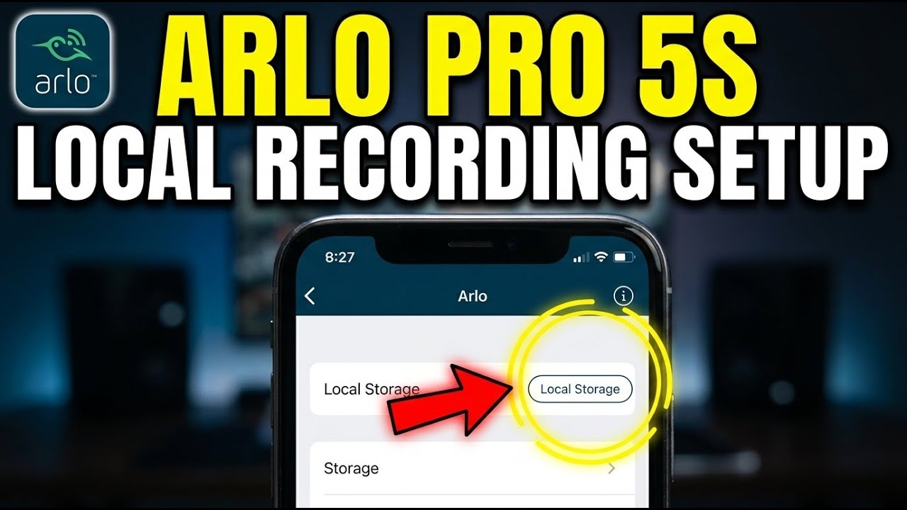 How to setup Arlo Pro 5S cameras for local recording - Detailed Guide ...