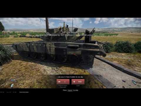 T-72AV TURMS-T and T-80UM2, War Thunder - YouTube