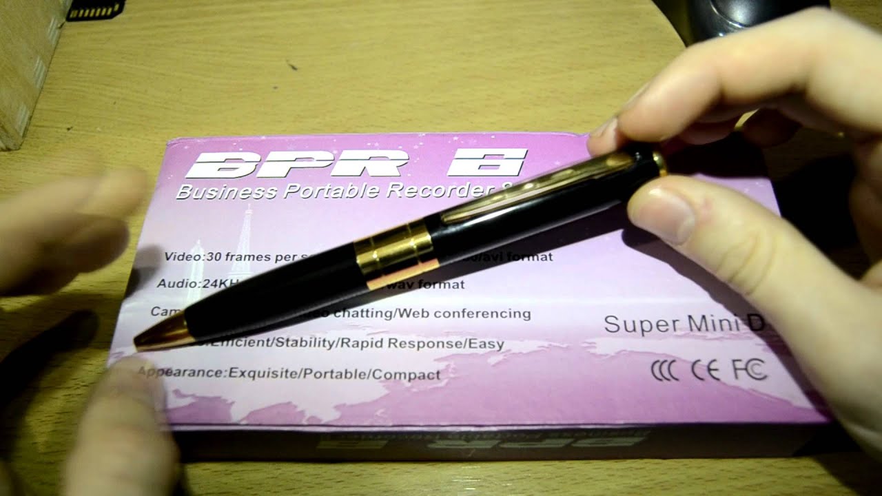 Review - spy pen/penna spia Ver.2014/2015 - YouTube