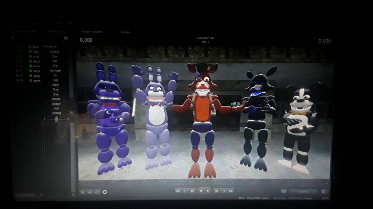 (FNAF SFM OC Poster) Graduation Day - YouTube