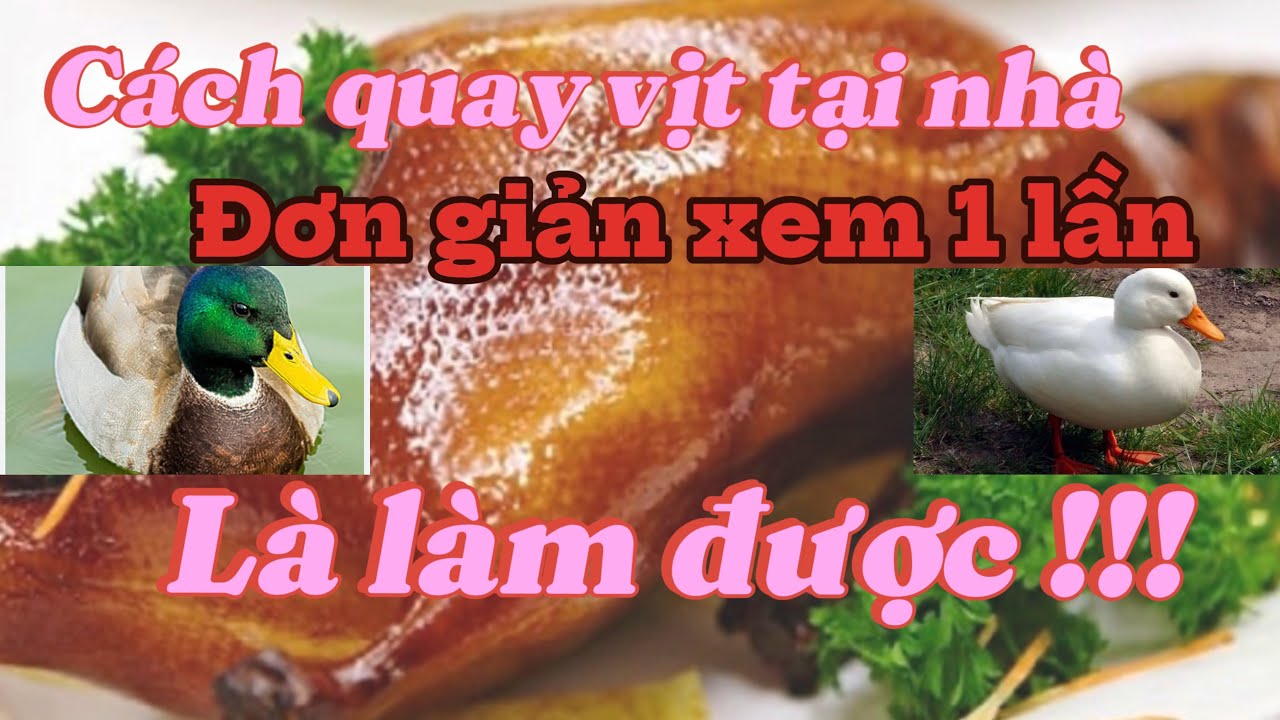 #3 cách quay vịt tại nhà ai cũng làm được |cách lên màu vịt quay - YouTube