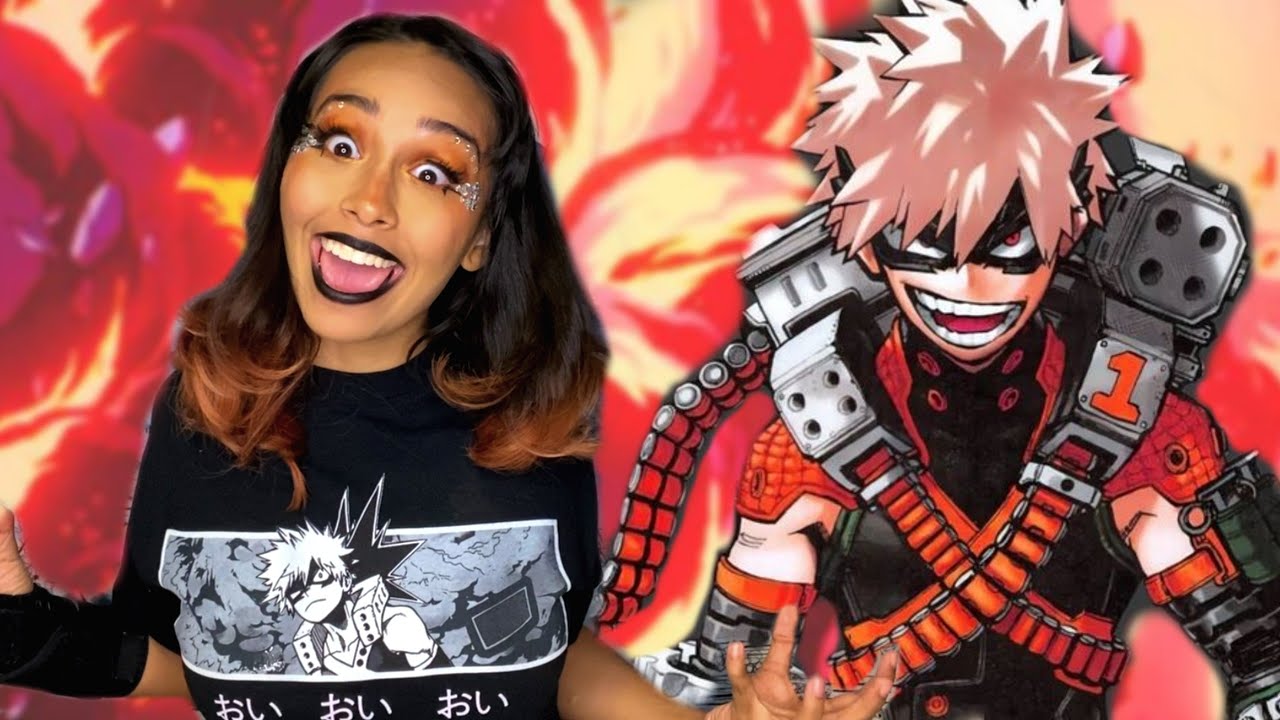 BNHA Bakugou Katsuki Inspired Makeup + Rant - YouTube