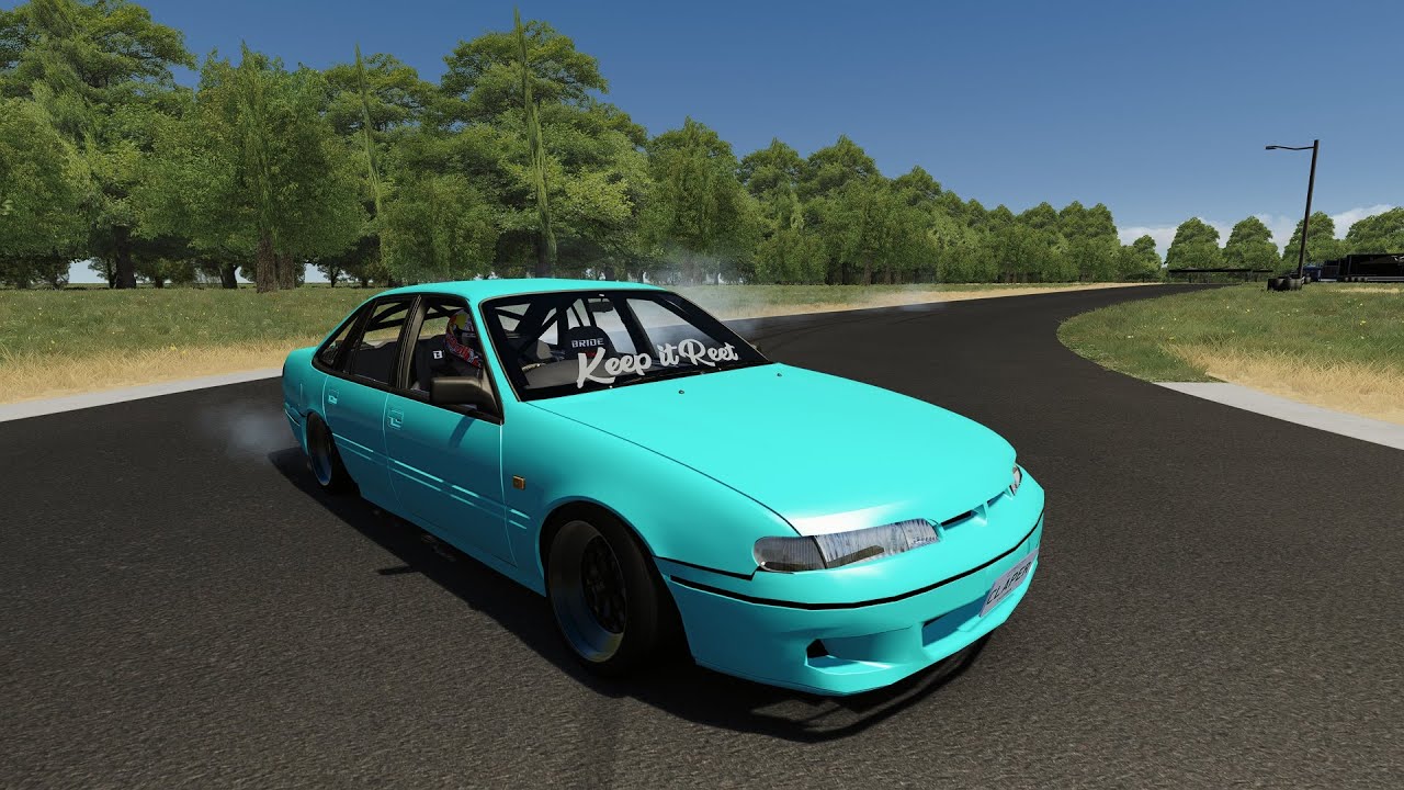 Assetto Corsa VS Holden commodore drift - YouTube