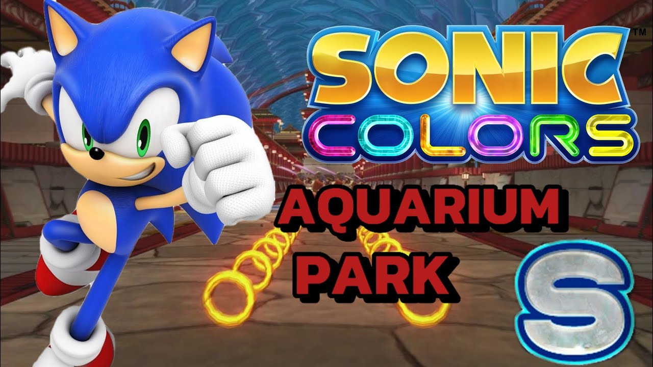 Sonic colors Wii,aquarium park rango S (dolphin) - YouTube
