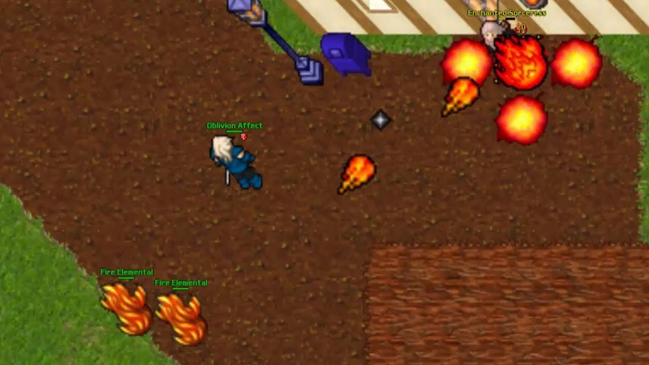 And Addicted to Killing Players Again! (Trimera 2006 - RL Tibia 7.6) Oblivion Affect - YouTube