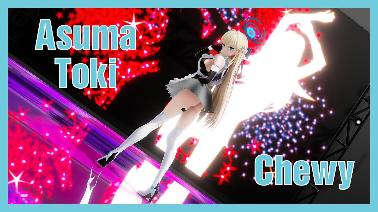 【MMD ブルーアーカイブ Blue Archive 4k 60FPS】Asuma Toki - Chewy Chewy - YouTube