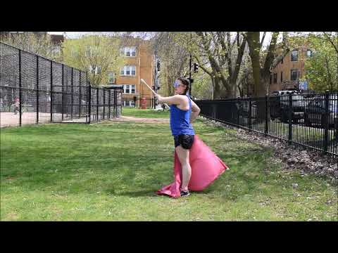 45 Toss (Color Guard Fundamentals Teaching Tutorial Series) - YouTube