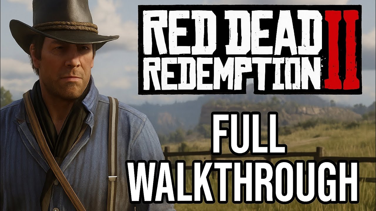 RDR2 Full Walkthrough Ep 1 (No Commentary/Raw Gameplay) 2025 With ...