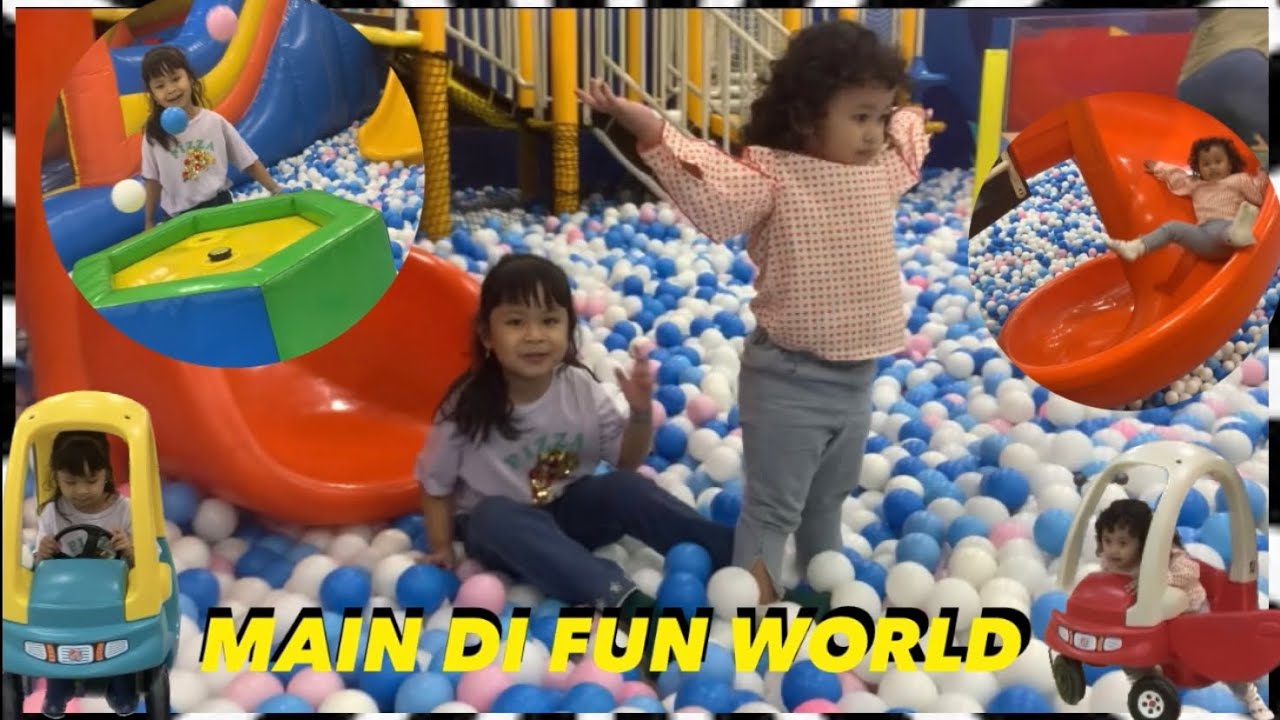 Alesha dan Kamea bermain di Fun World - YouTube