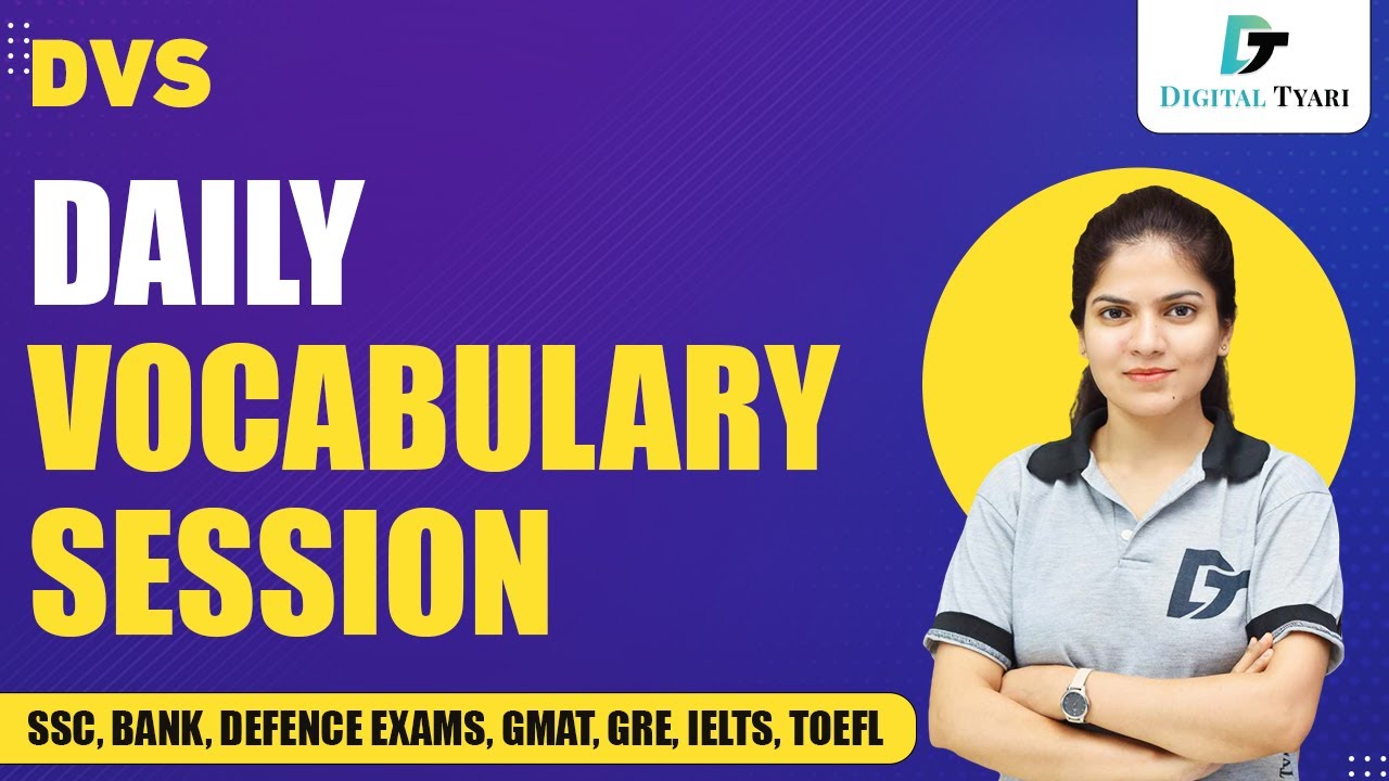 Daily Vocabulary Practice | Learn Vocabulary l Useful for all ...