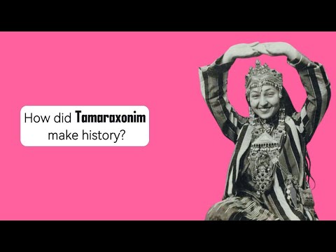 50 Mighty Women of Uzbekistan - Tamarakhanum - Bold dancer!