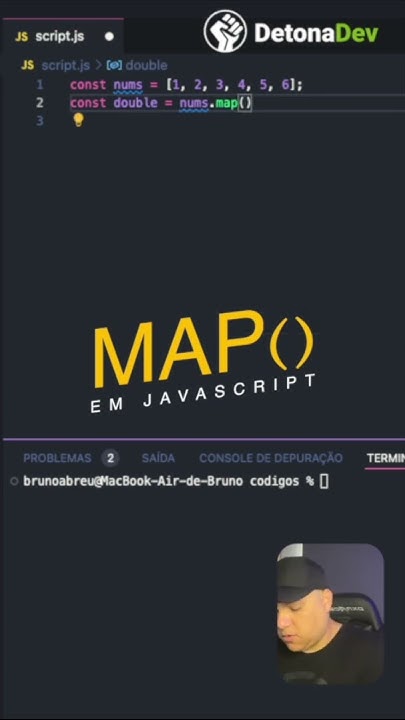 Como Funciona o map() em Javascript! #detonadev # ...