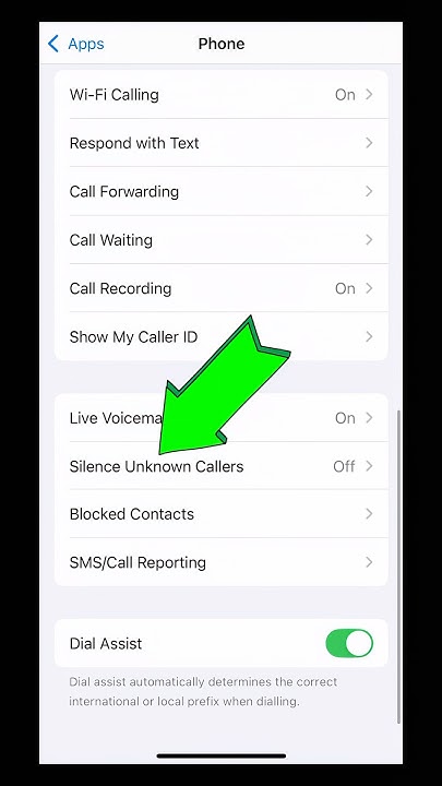 How To Block Unknown Numbers in iPhone | How To Block Unknown Number On iPhone|Unknown Number ...