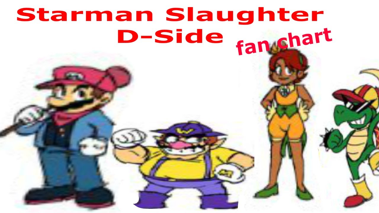 Starman Slaughter D-Side fan chart (sorry for the lag) - YouTube