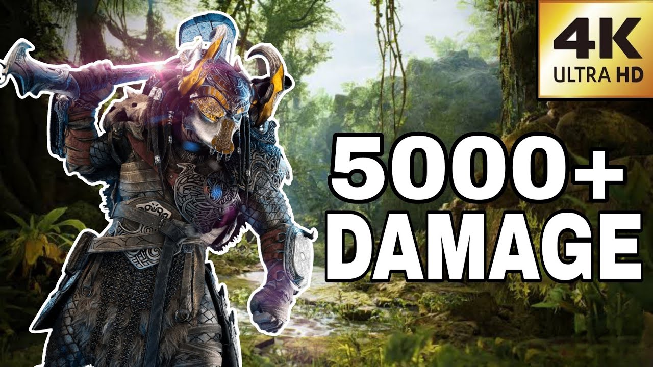 iNSANE 5000+ DAMAGE TO VIKING PREDATOR! 😱 | Predator: Hunting Grounds ...