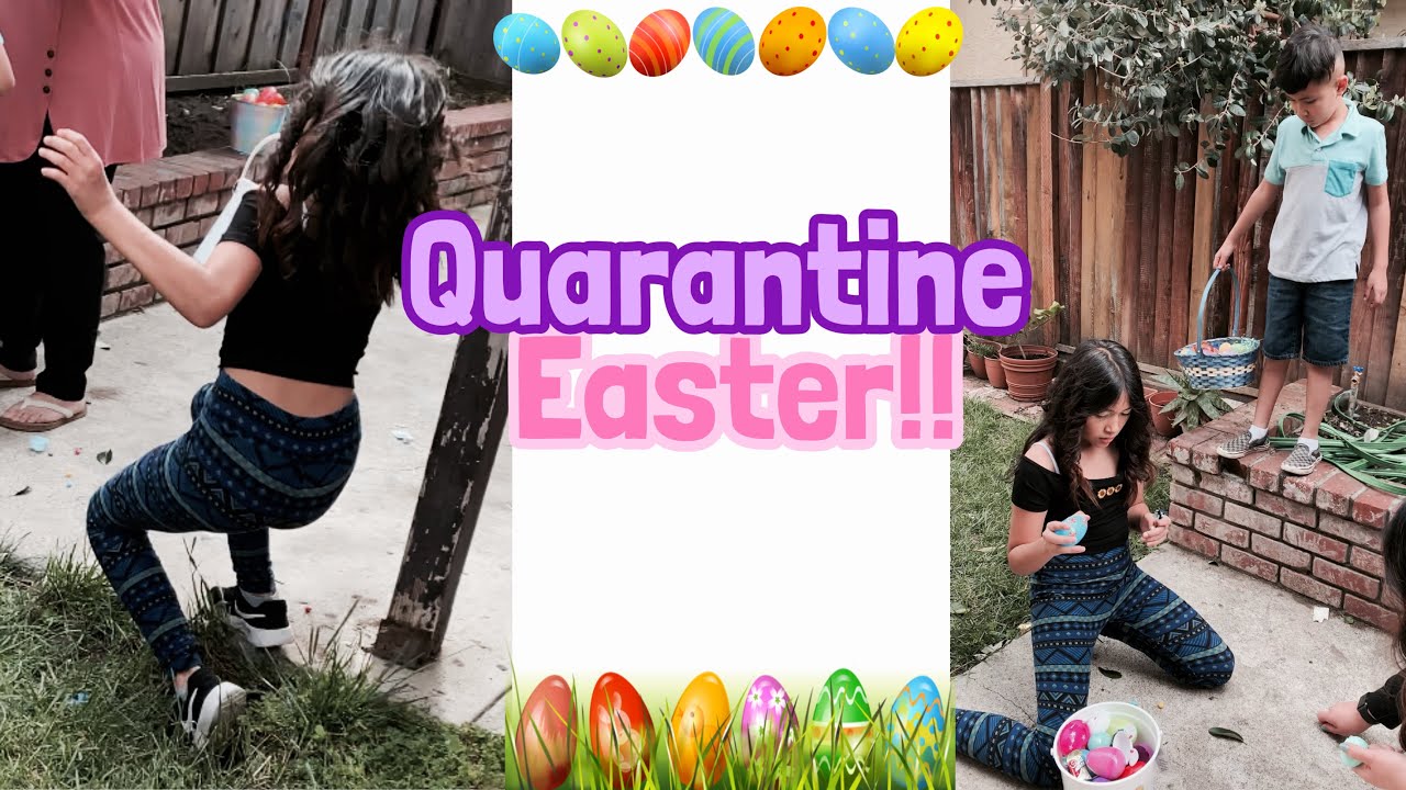 How we spent our Easter in Quarantine!! - YouTube