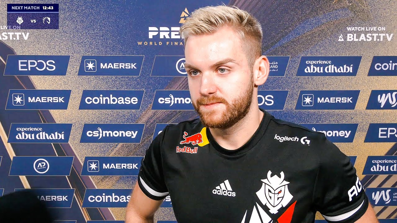 G2 NiKo - Interview before GRAND FINAL vs Liquid | BLAST Premier World ...