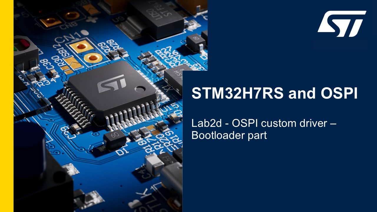 STM32H7RS and OSPI in practice - 6 Lab2d - OSPI custom driver ...