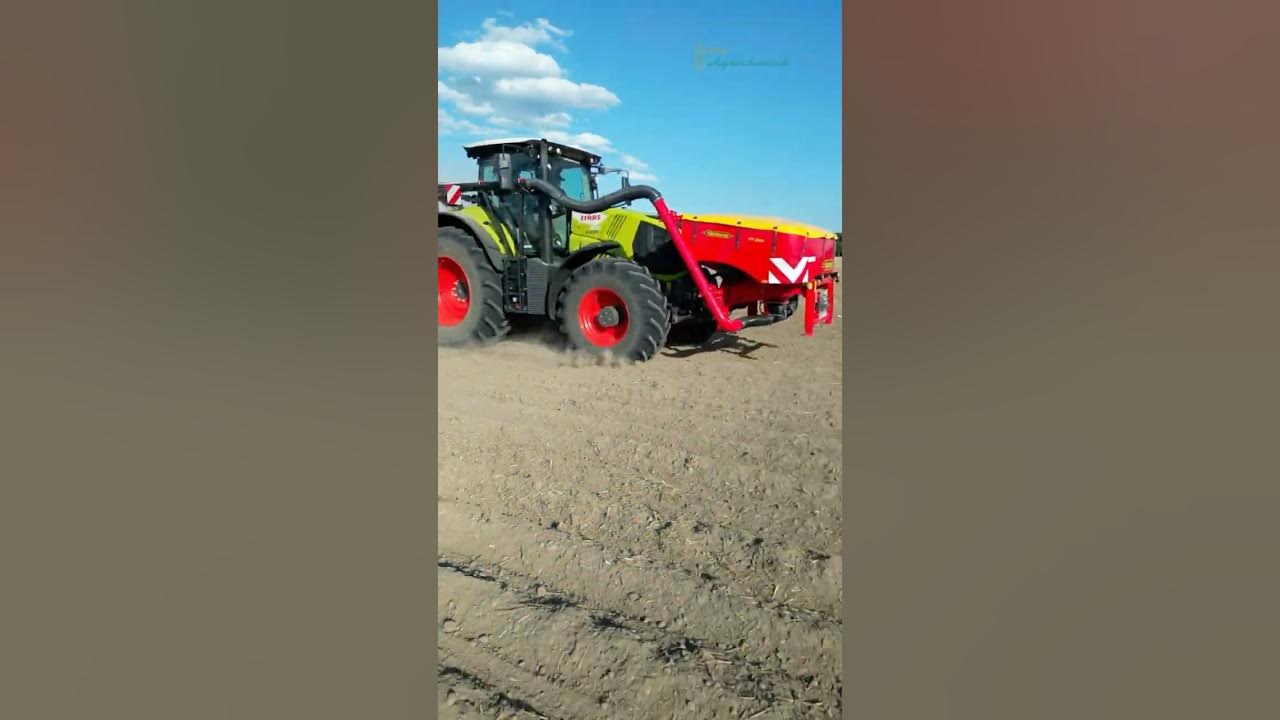 Siew rzepaku 2024 Vaderstad Tempo V12 🔥 Claas Axion 870 CMATIC 🔥 PH Agrochemik 🟠🟢🟢 short 6 - YouTube