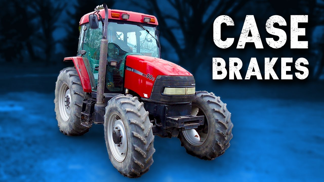 Brake Job on a Case IH MX90C Tractor - YouTube