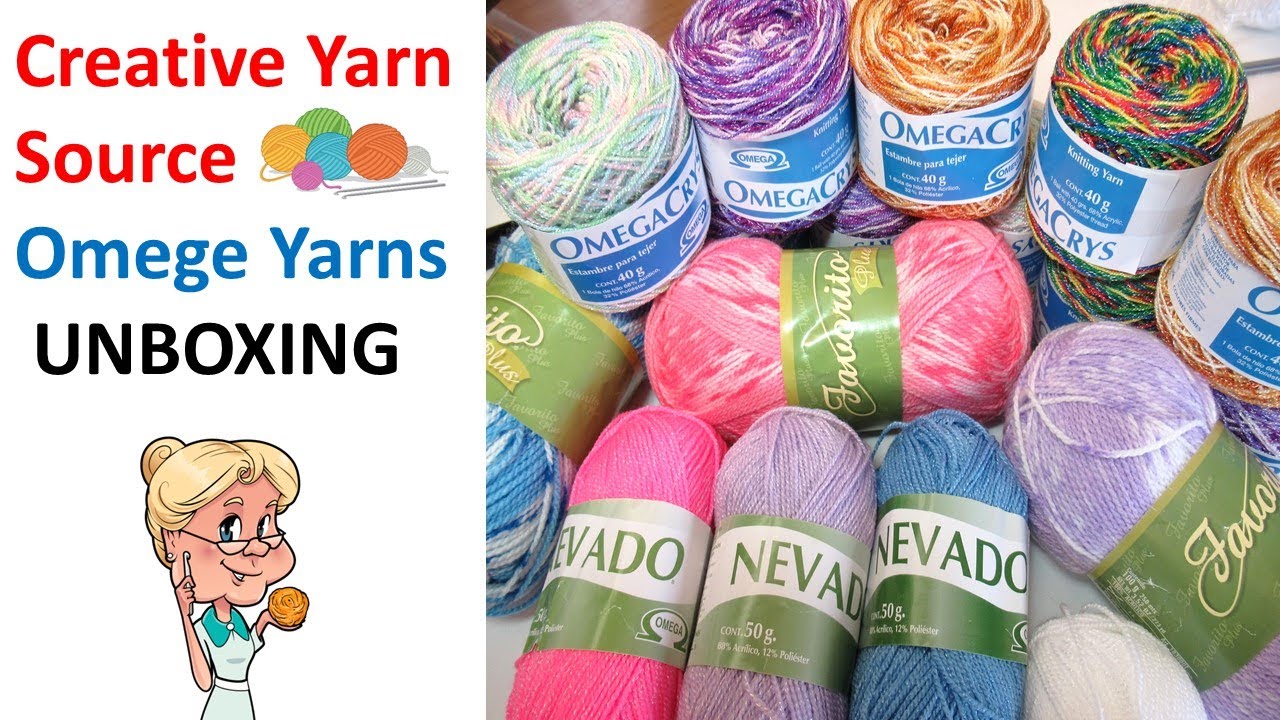 Creative Yarn Source - Omega Yarns UNBOXING - MUST SEE!! - YouTube