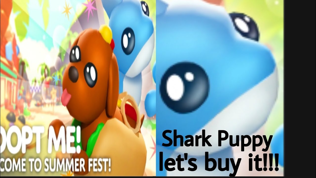 Buying Shark Puppy Pet In Week 1 Of Adopt Me Summerfest! - YouTube