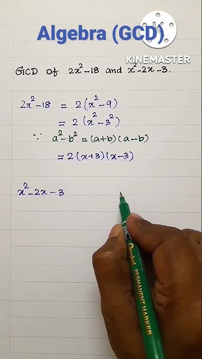 Find GCD of the given polynomials. #easy #tutorial - YouTube
