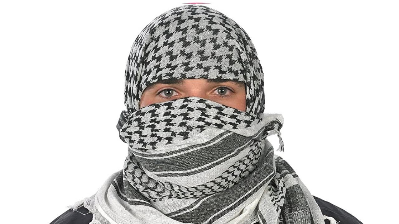 Top 7 Ways To Tie A Shemagh On Face | How to face wrap - YouTube