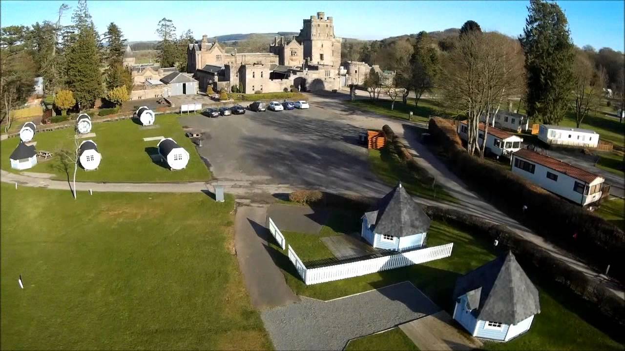 Hoddom Castle and Caravan park - YouTube
