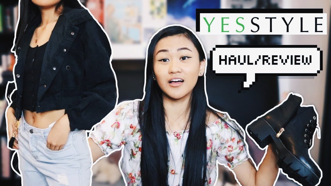 Yesstyle Try On Haul Review Youtube