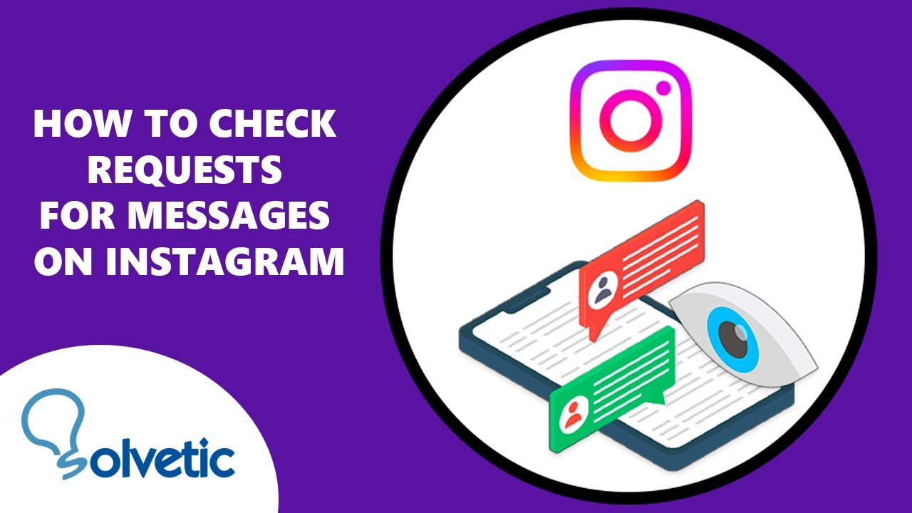 How to Check Requests For Messages on Instagram - YouTube