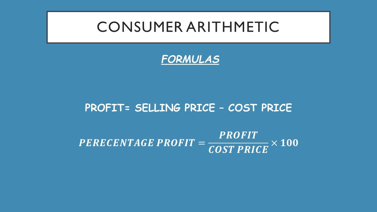 CALCULATING PROFIT AND LOSS AND PERCENTAGE PROFIT PERCENTAGE LOSS calculating-profit-and-loss-and-percentage-profit-percentage-loss