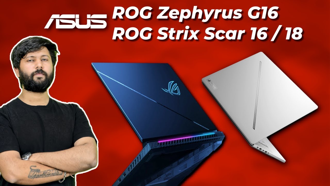 ASUS ROG Strix Scar 16/18 & Zephyrus G16: First Look - YouTube