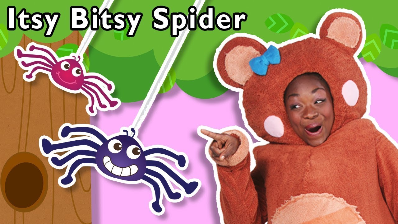 Itsy Bitsy Spider + More | Mother Goose Club Nursery Rhymes - YouTube