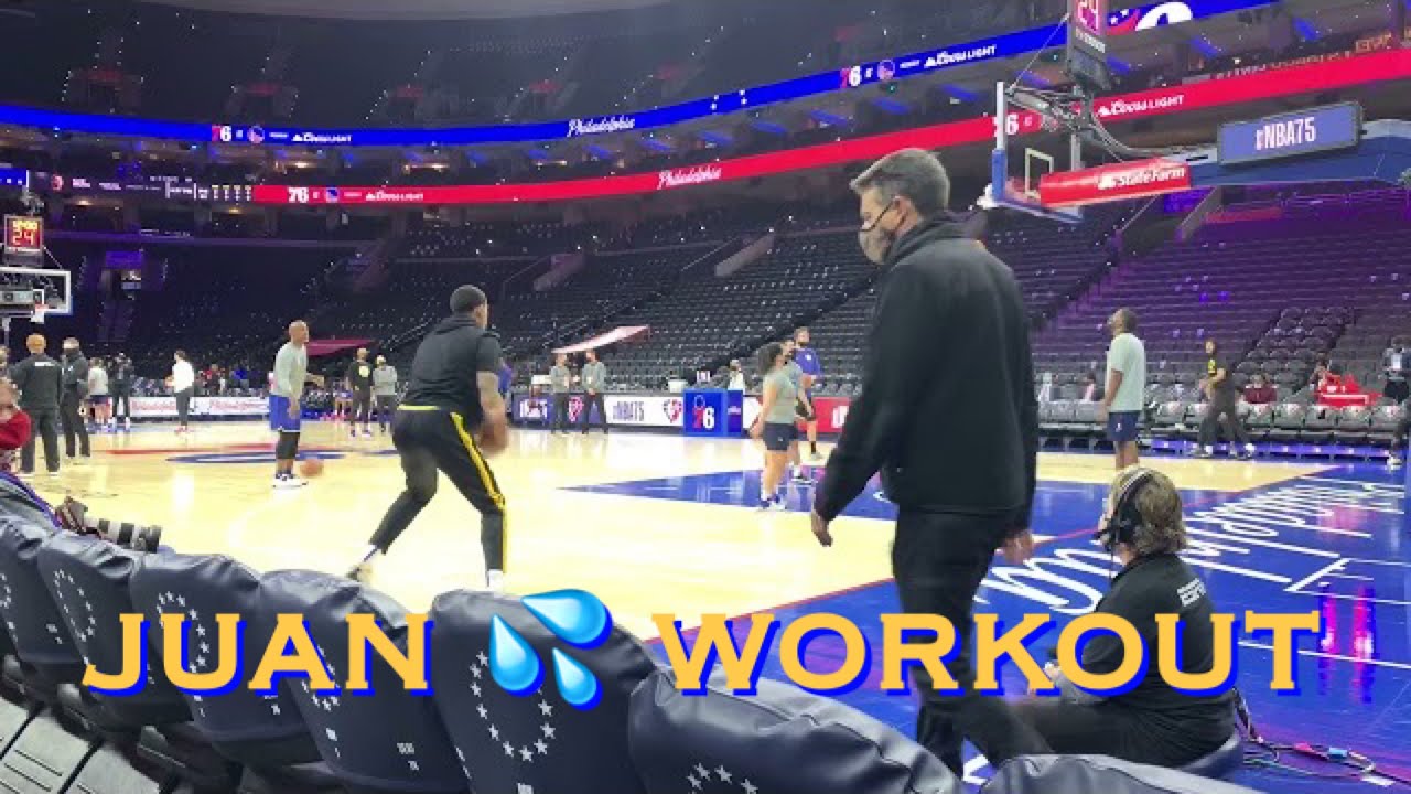 📺 Jordan Poole (+Juan Toscano-Anderson) workout/threes at Warriors ...