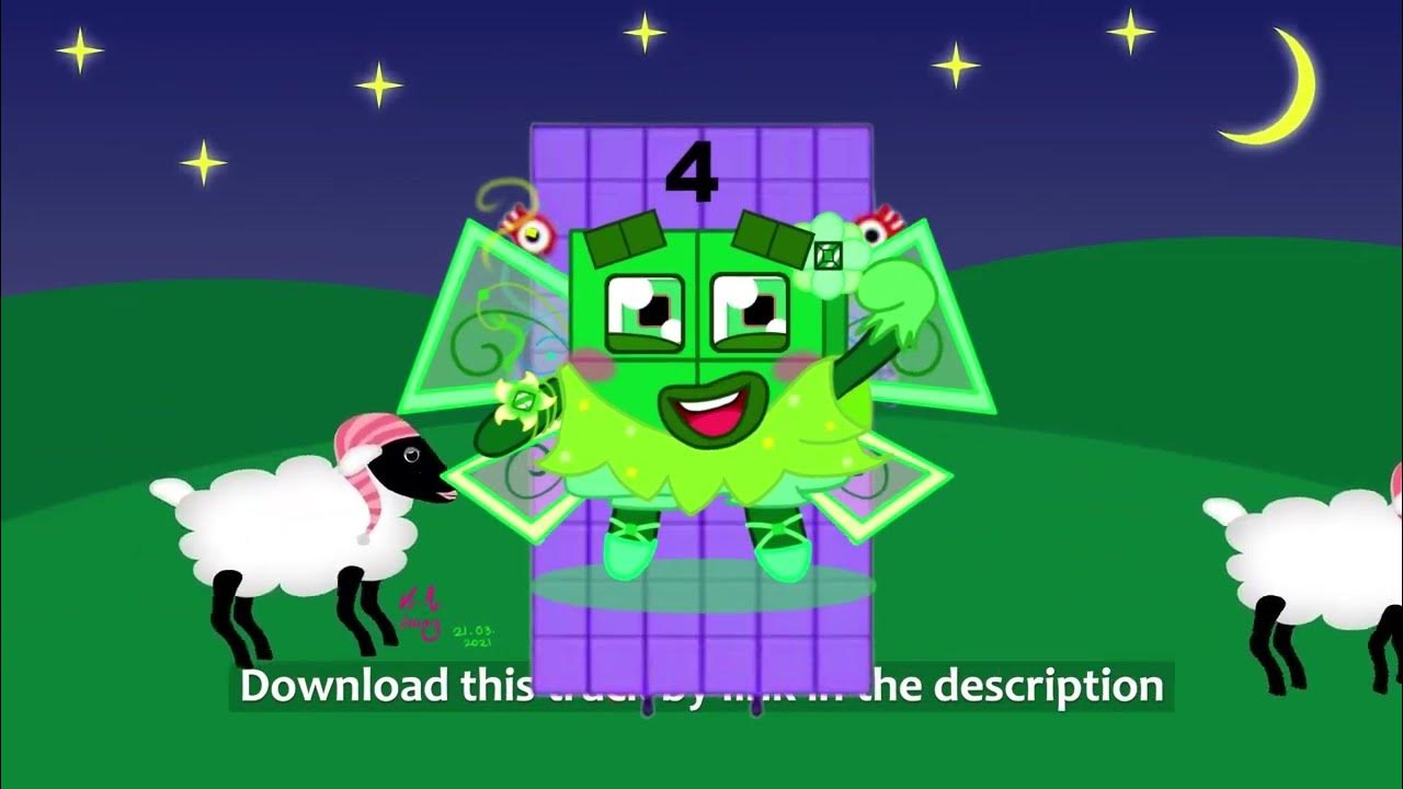 Numberblocks Skip Counting Number Four Untill Sixty Four Learn To Count - YouTube