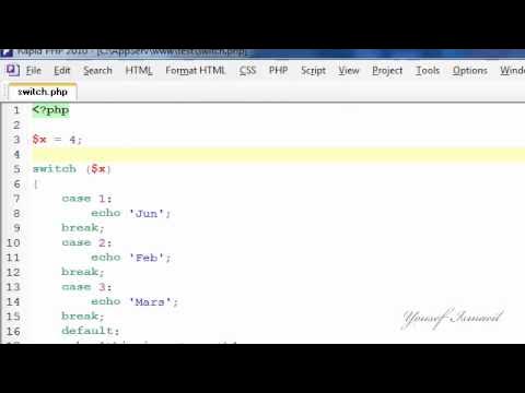 19 PHP switch statement.flv - YouTube