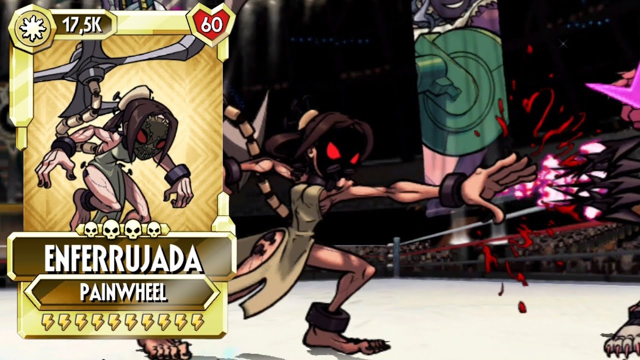 PAINWHEEL - ENFERRUJADA / RUSTY / OXIDADA - SKULLGIRLS MOBILE - YouTube