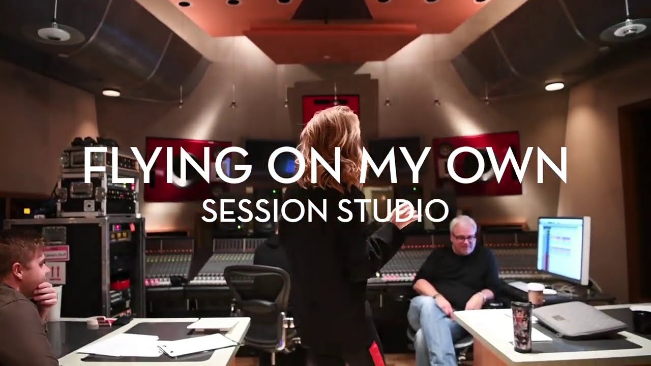Céline Dion - Les sessions studio Courage - Flying On My Own - YouTube