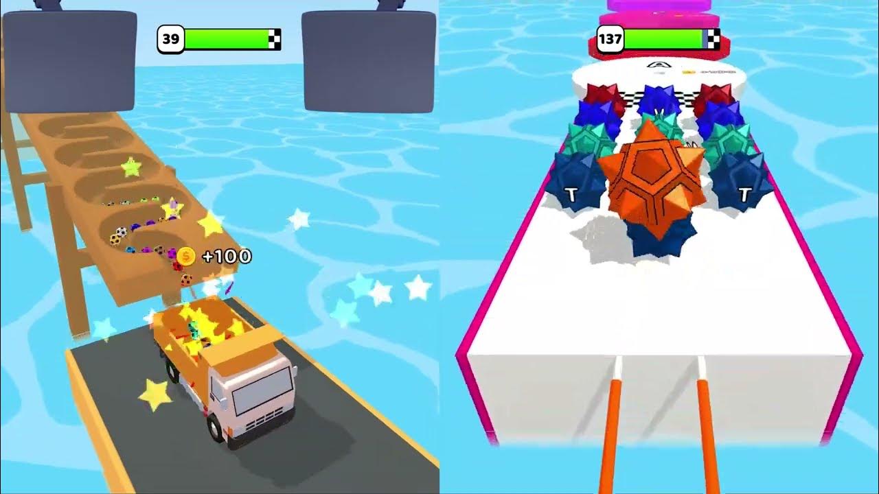 Marble Run Vs AZ Run in Max Level iOS,Android Gameplay New Update All Trailers Walkthrough - YouTube