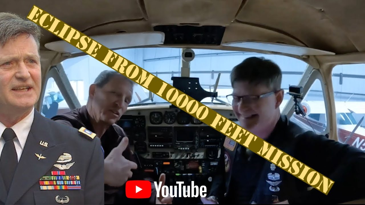 10,000 Feet Eclipse: A Skybound Spectacle to Remember! - YouTube
