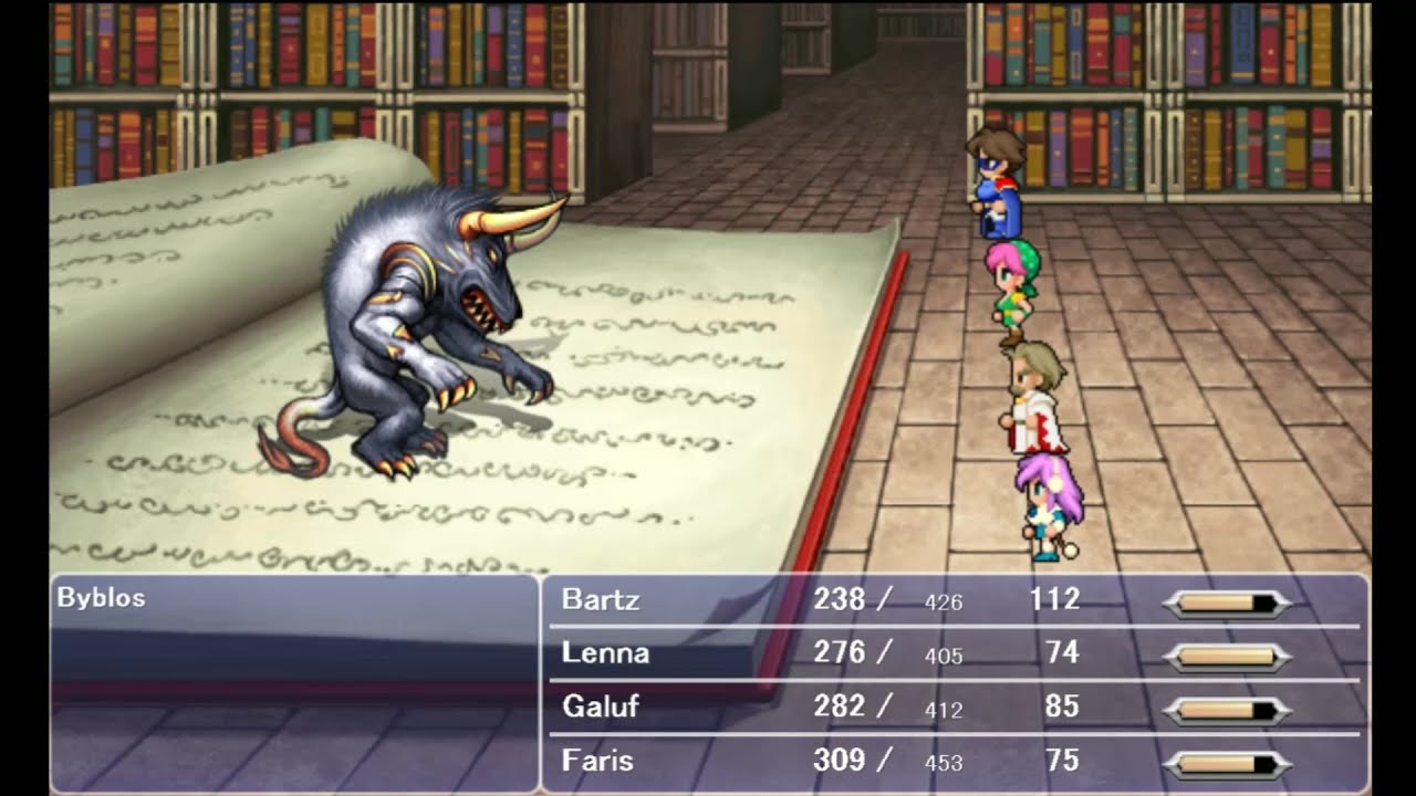 Final Fantasy V - Byblos - YouTube