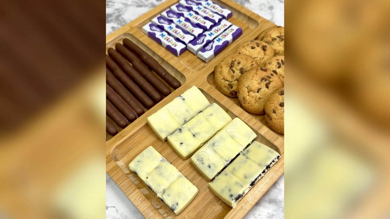 Milka Platter II Filling Platter with Milka Sweets - YouTube
